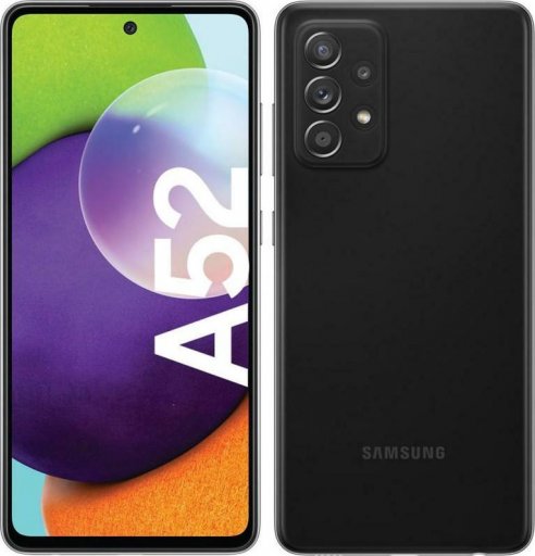 Samsung Galaxy A52 A525 Dual Sim 6GB/128GB Awesome Black EU | αnαmo.gr